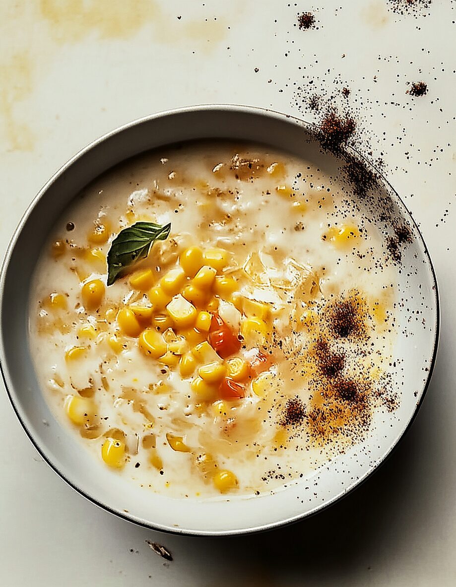 Roasted Corn Chowder - Sophia Recipes