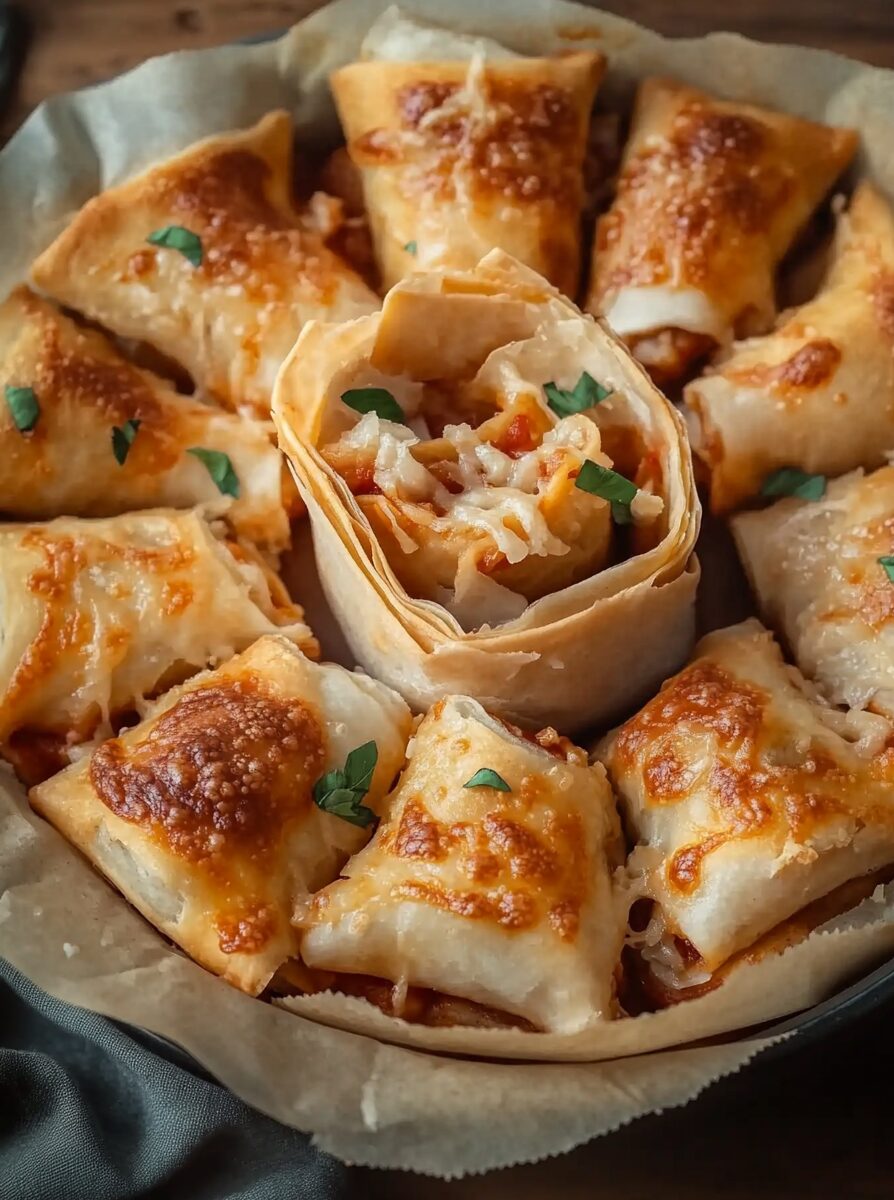 Quick and Easy Pizza Rolls - Sophia Recipes