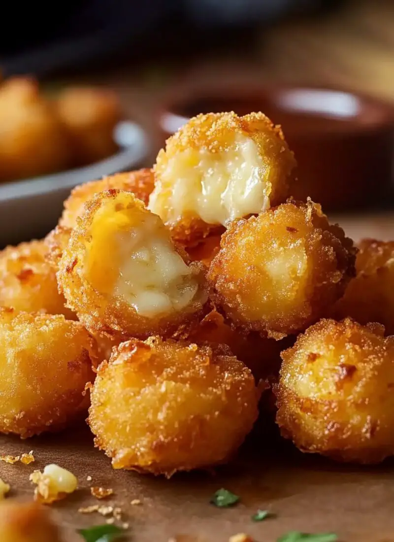 Crispy Fried Cheese Bites - Sophia Recipes