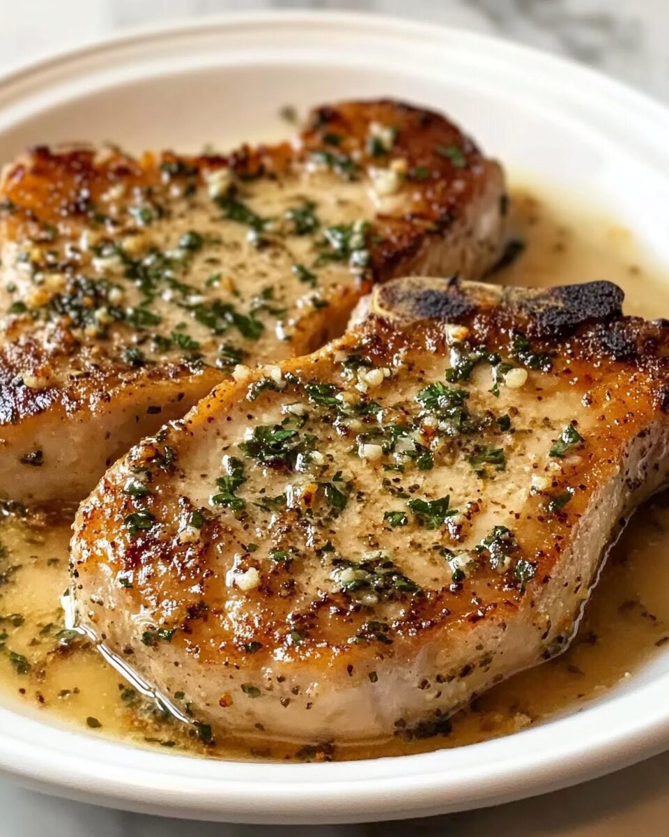 Garlic Parmesan Pork Chops - Sophia Recipes