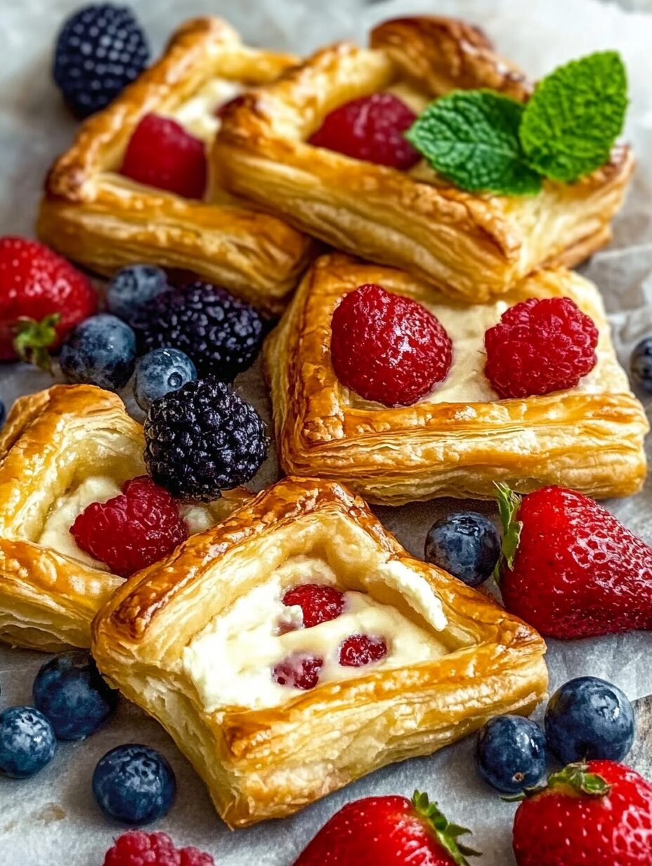 Cream Cheese Puff Pastry - Sophia Recipes