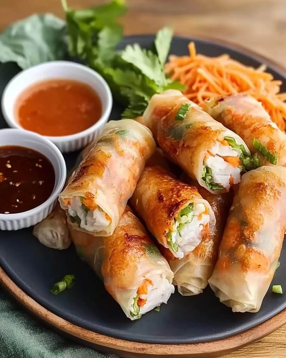 Shrimp Egg Rolls - Sophia Recipes