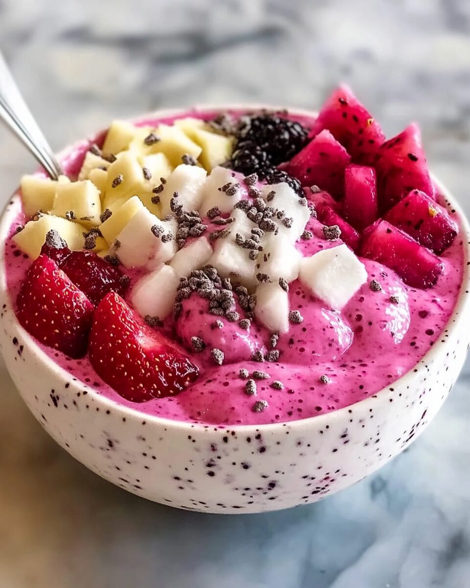 Dragonfruit Smoothie Bowls - Sophia Recipes
