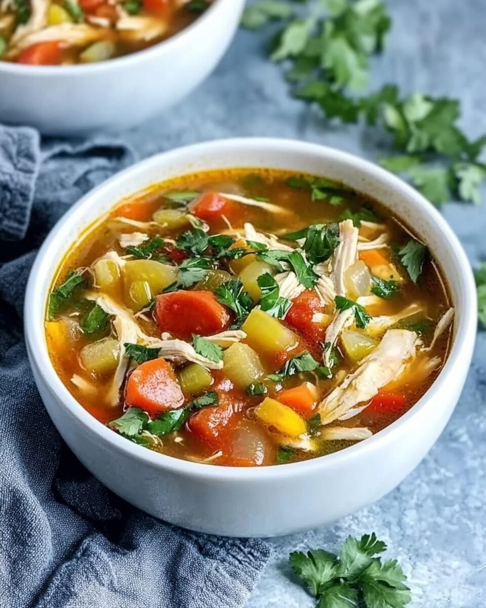 One-Pot Chicken and Vegetable Soup - Sophia Recipes