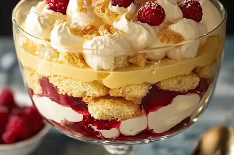 Easy English Trifle - Sophia Recipes