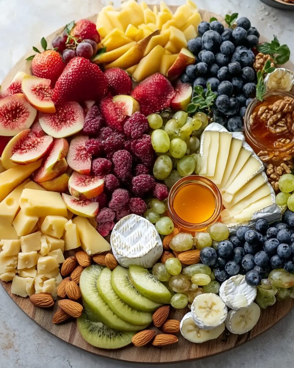 Fruit and Cheese Platter - Sophia Recipes
