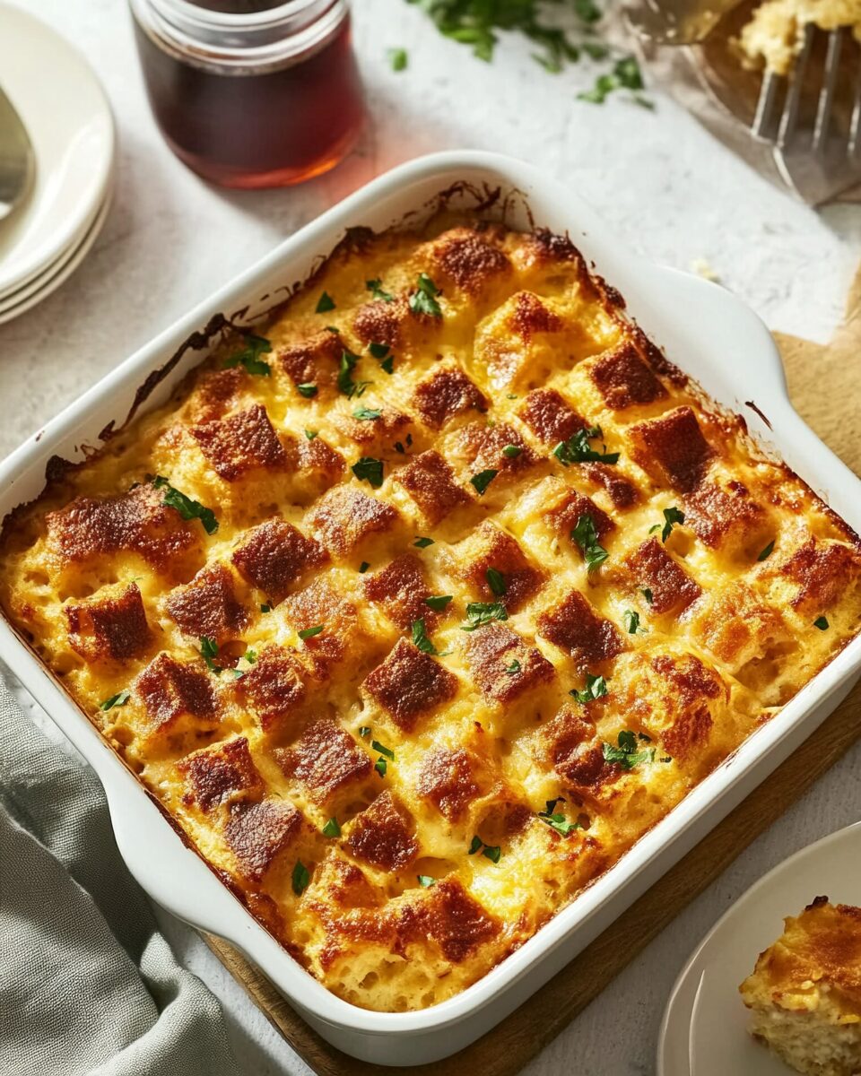 Cheese Dreams Breakfast Casserole - Sophia Recipes