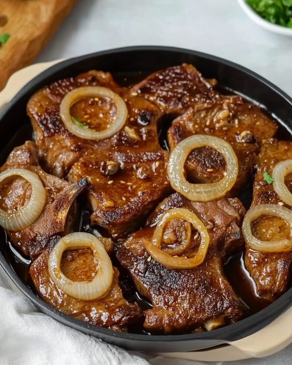 Pork Bistek - Sophia Recipes