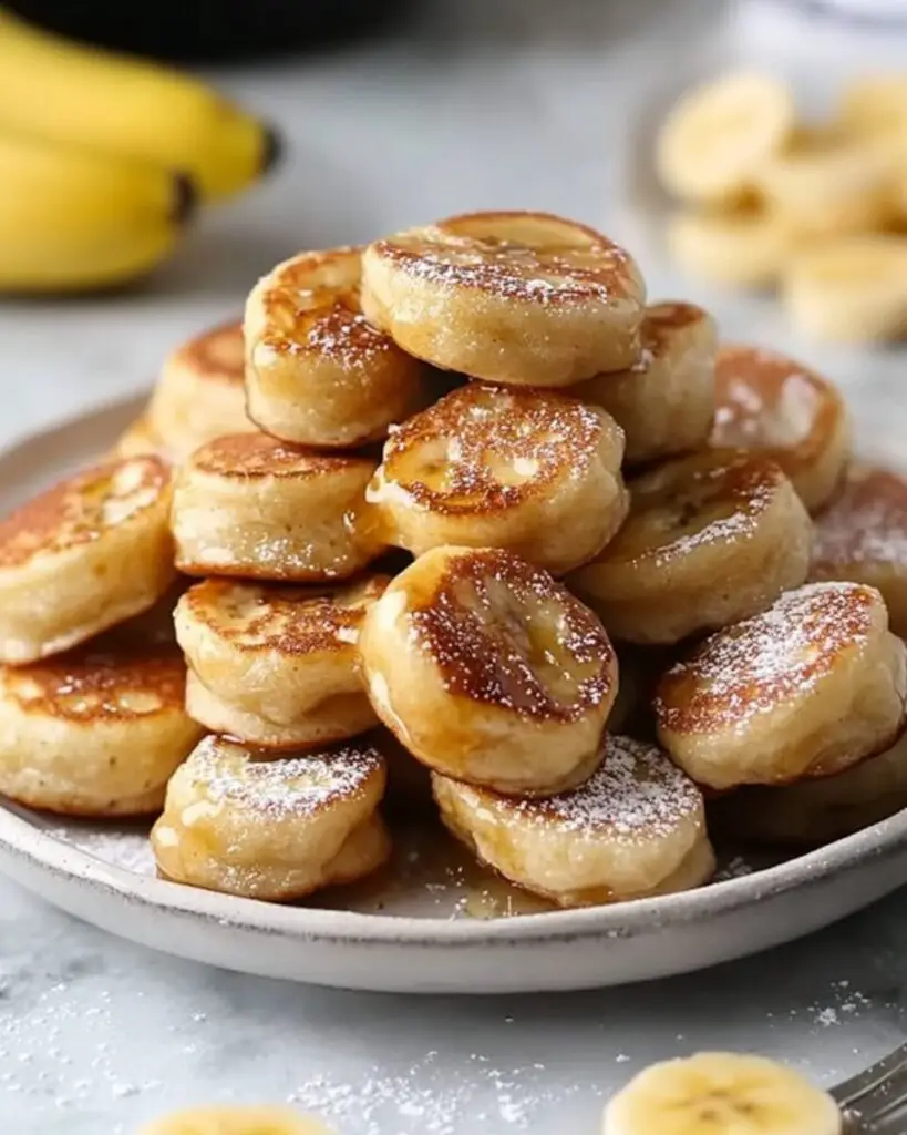 Banana Pancake Bites - Sophia Recipes
