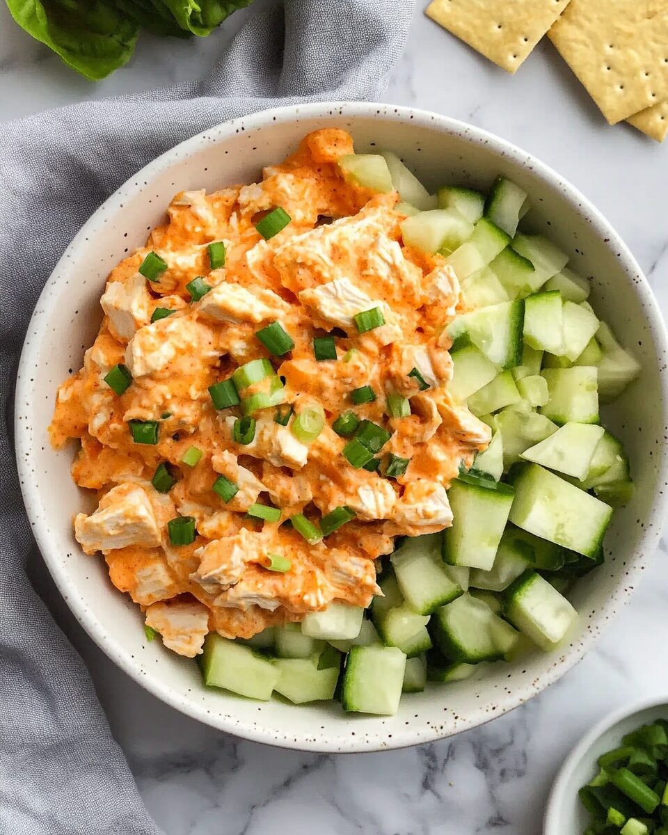 Healthy Buffalo Chicken Salad - Sophia Recipes