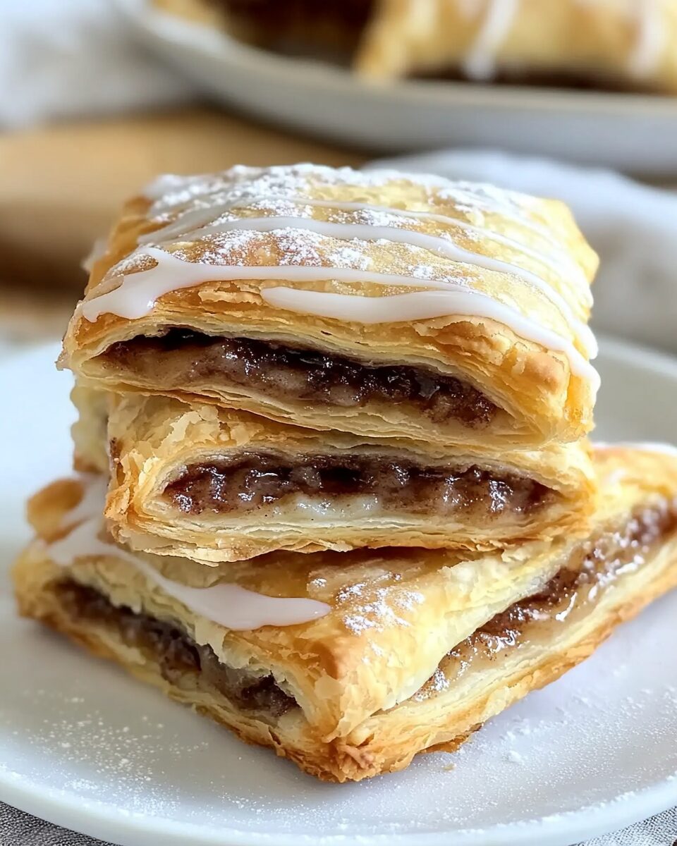 Mini Brown Sugar Cinnamon Sourdough Toaster Strudels - Sophia Recipes