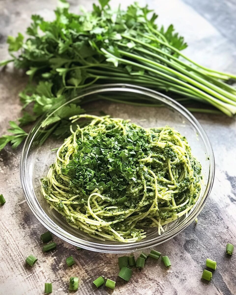 Chive and Parsley Pesto - Sophia Recipes