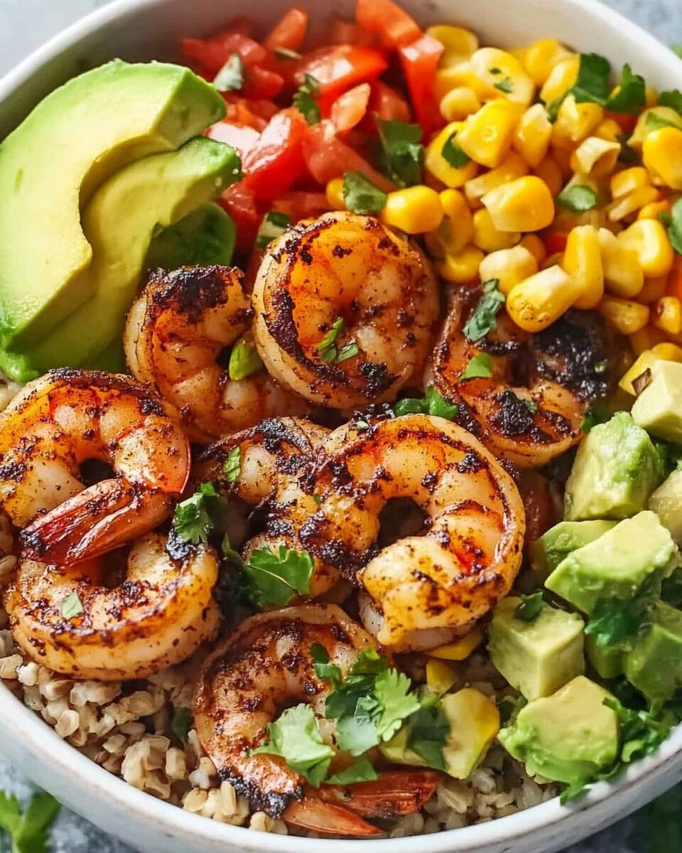 Blackened Shrimp Bowls - Sophia Recipes
