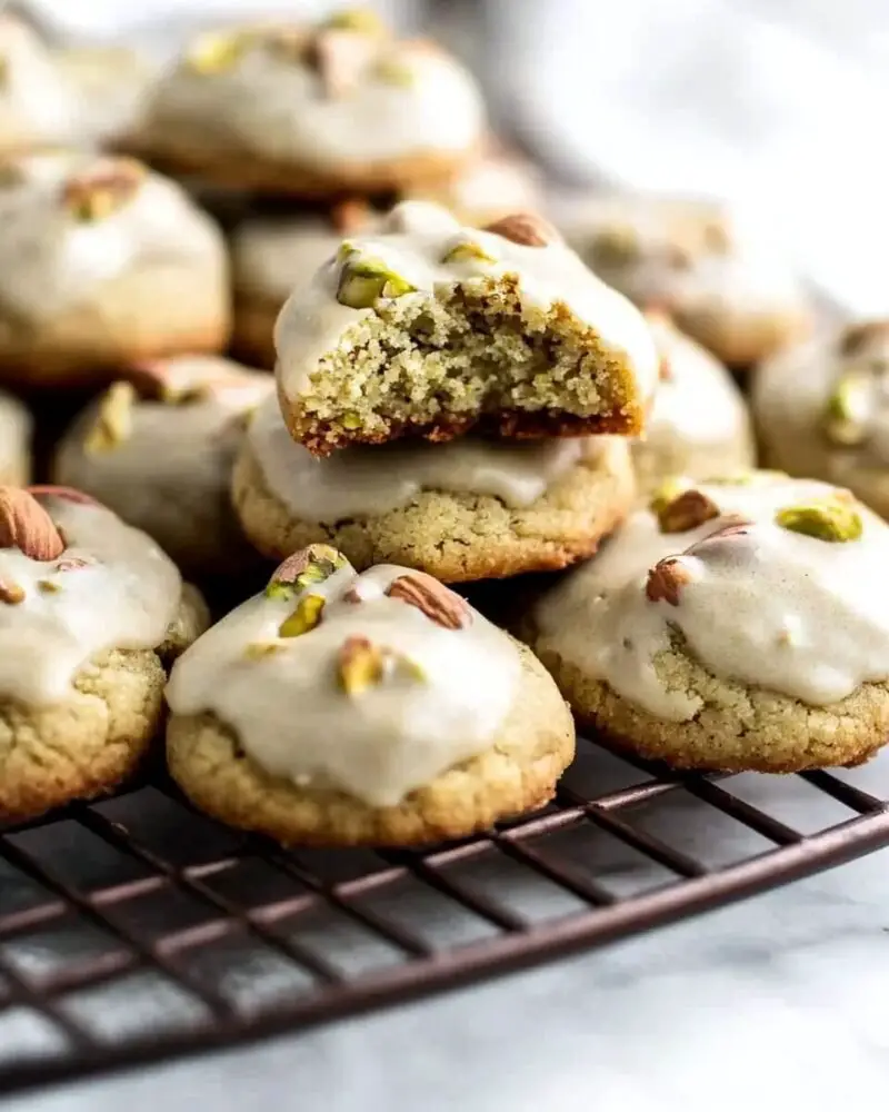 Pistachio Drop Cookies - Sophia Recipes