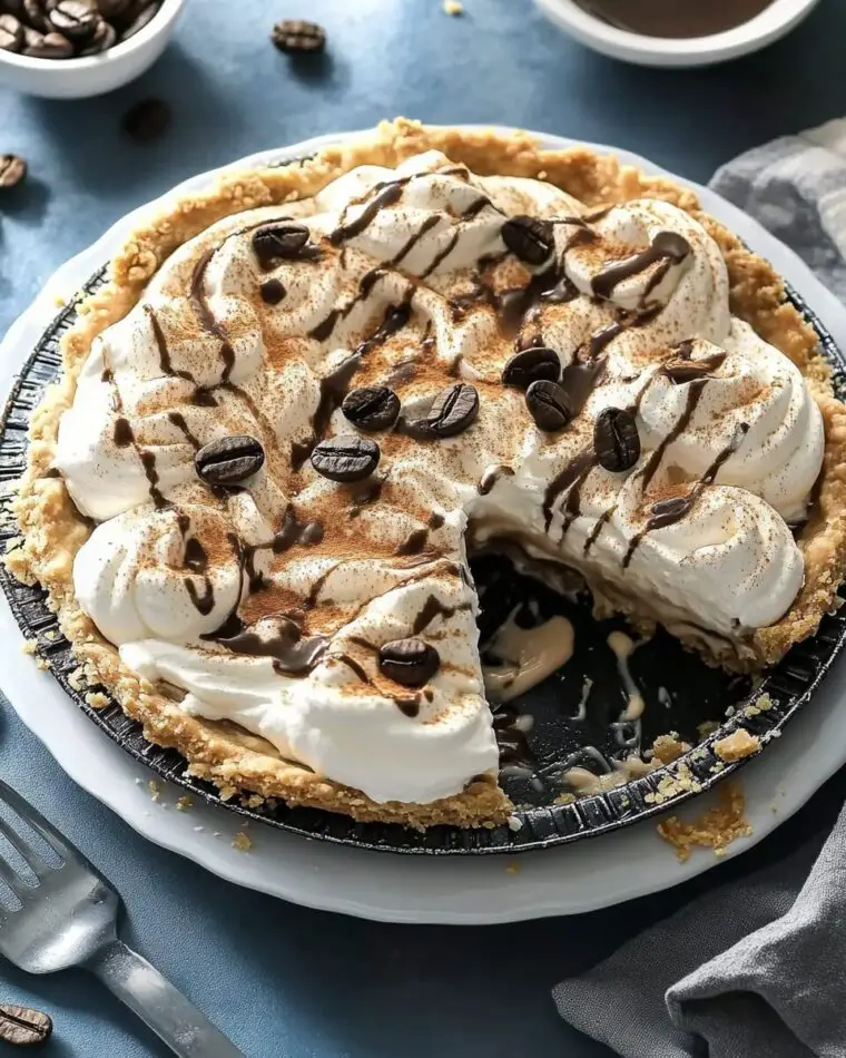 Creamy Coffee Pie - Sophia Recipes