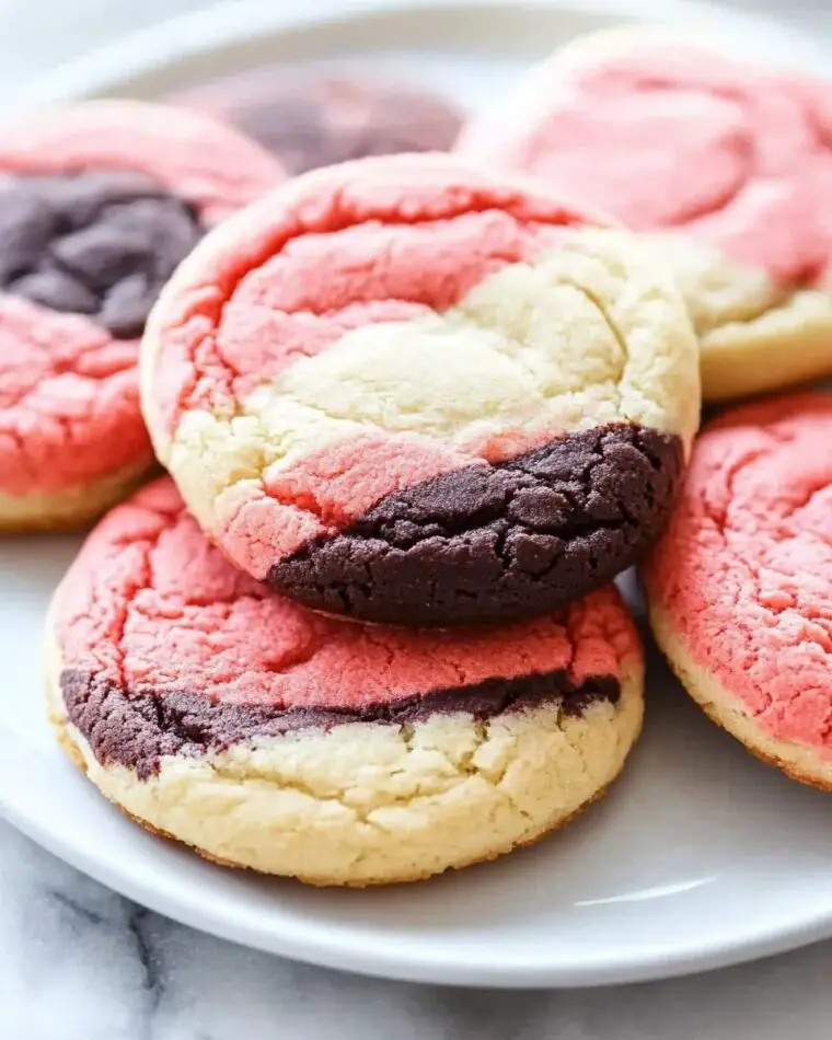 Neapolitan Cookies - Sophia Recipes