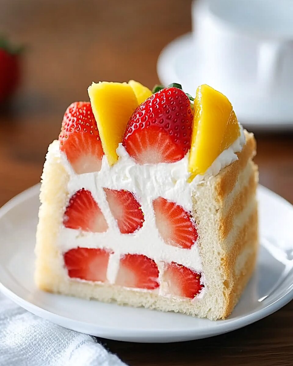 Japanese Fruit Sandwich (Fruit Sando) - Sophia Recipes