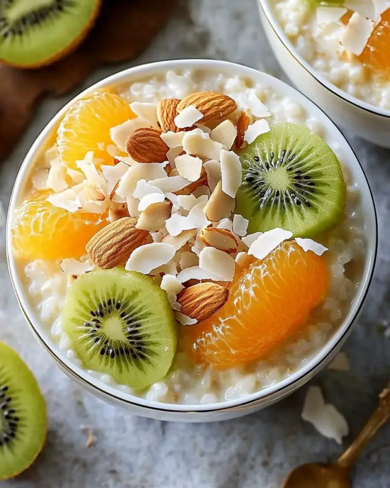 Creamy Coconut Rice Pudding Parfaits - Sophia Recipes