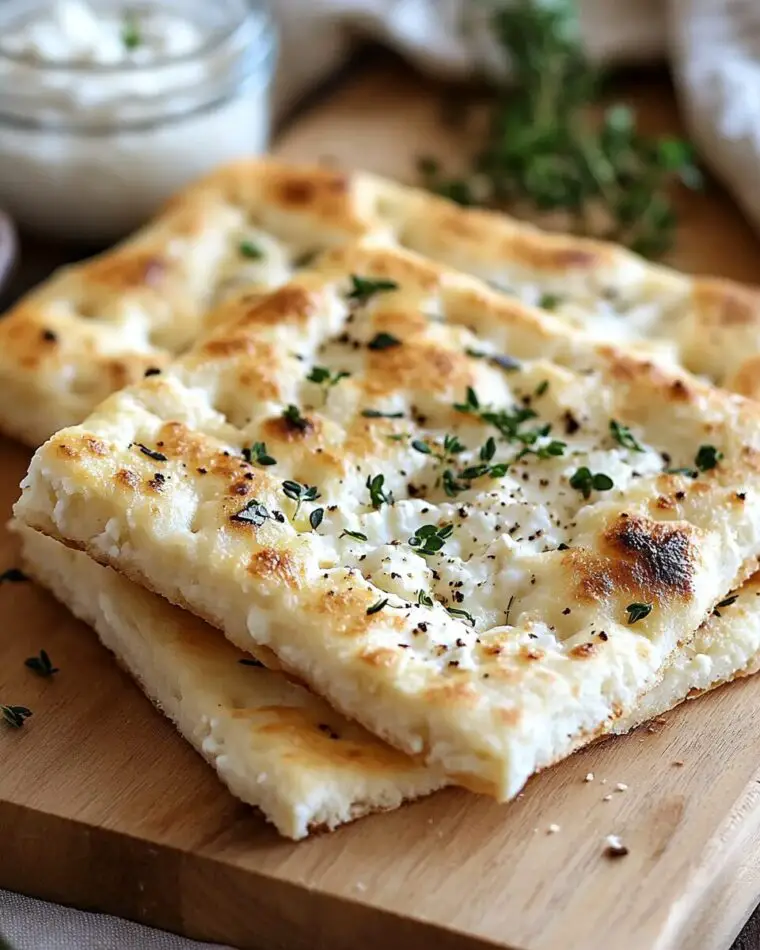2 Ingredient Cottage Cheese Flatbread Sophia Recipes