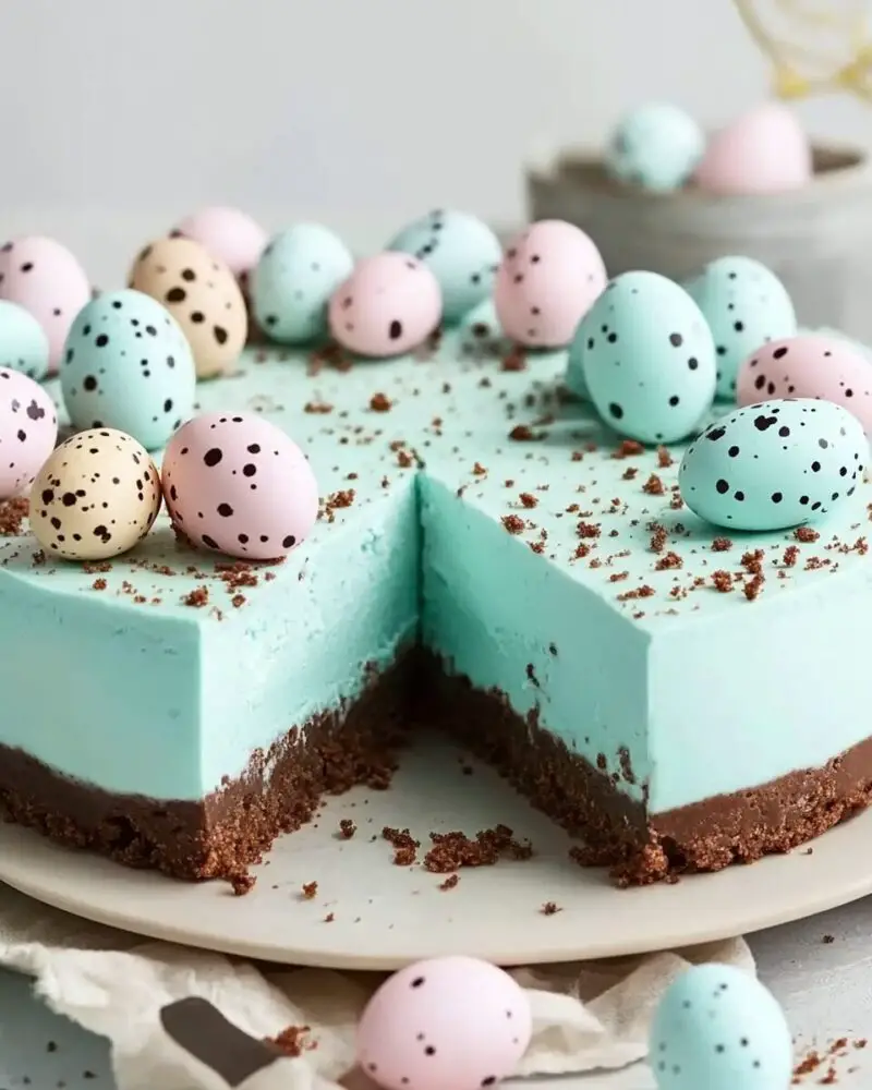 Easter Egg Cheesecake - Sophia Recipes