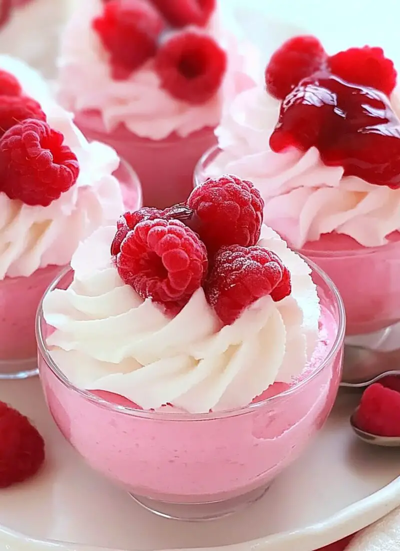 Fluffy Raspberry Mousse - Sophia Recipes