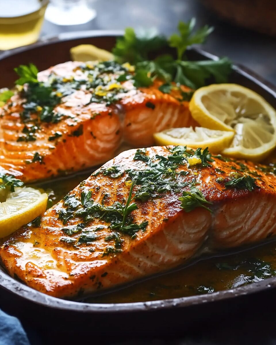 Israeli-Style Baked Salmon - Sophia Recipes