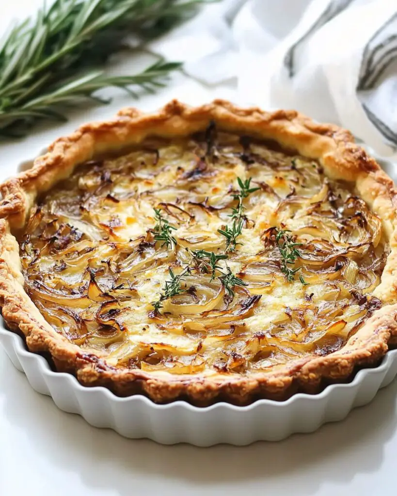 French Onion Tart - Sophia Recipes