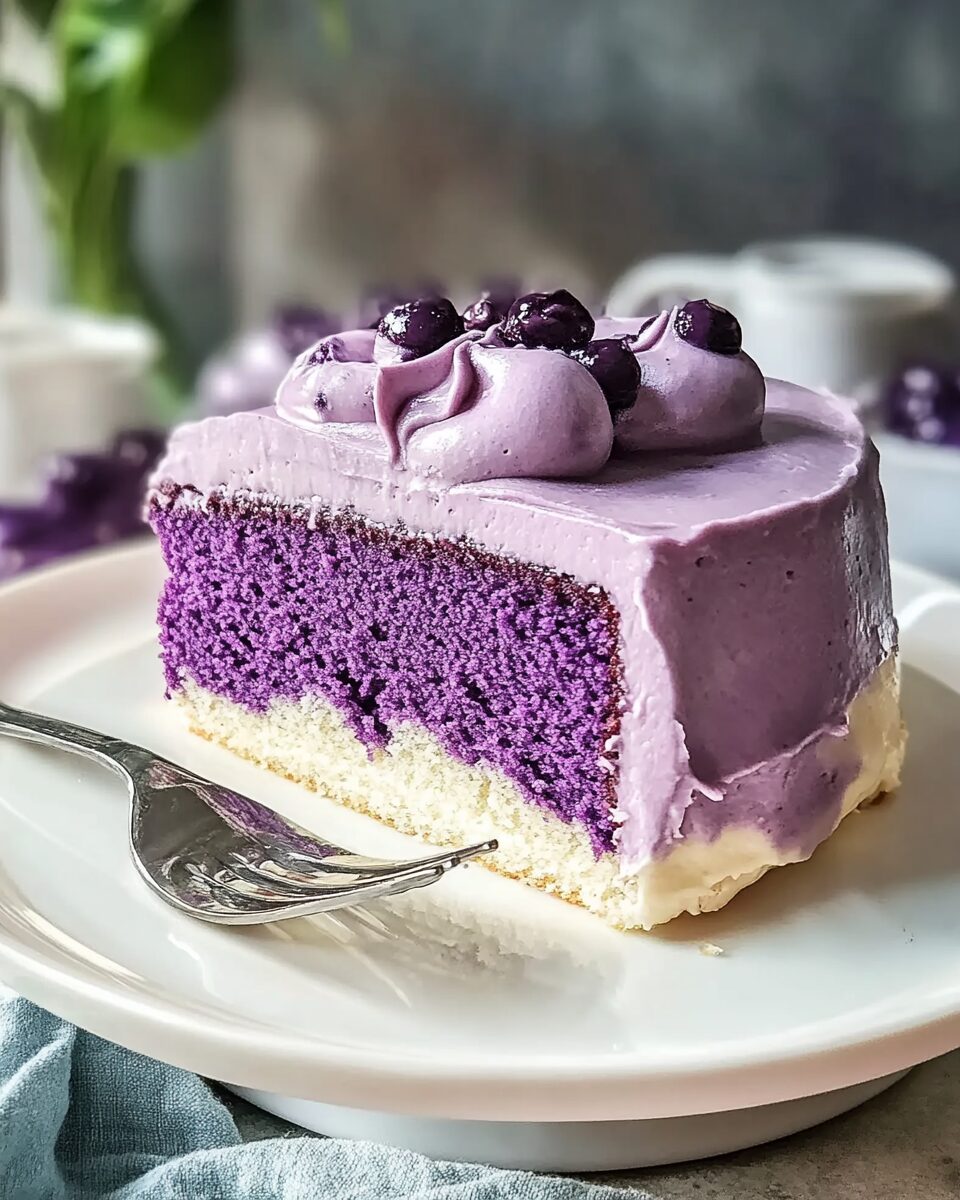 Ube Tres Leches Cake - Sophia Recipes