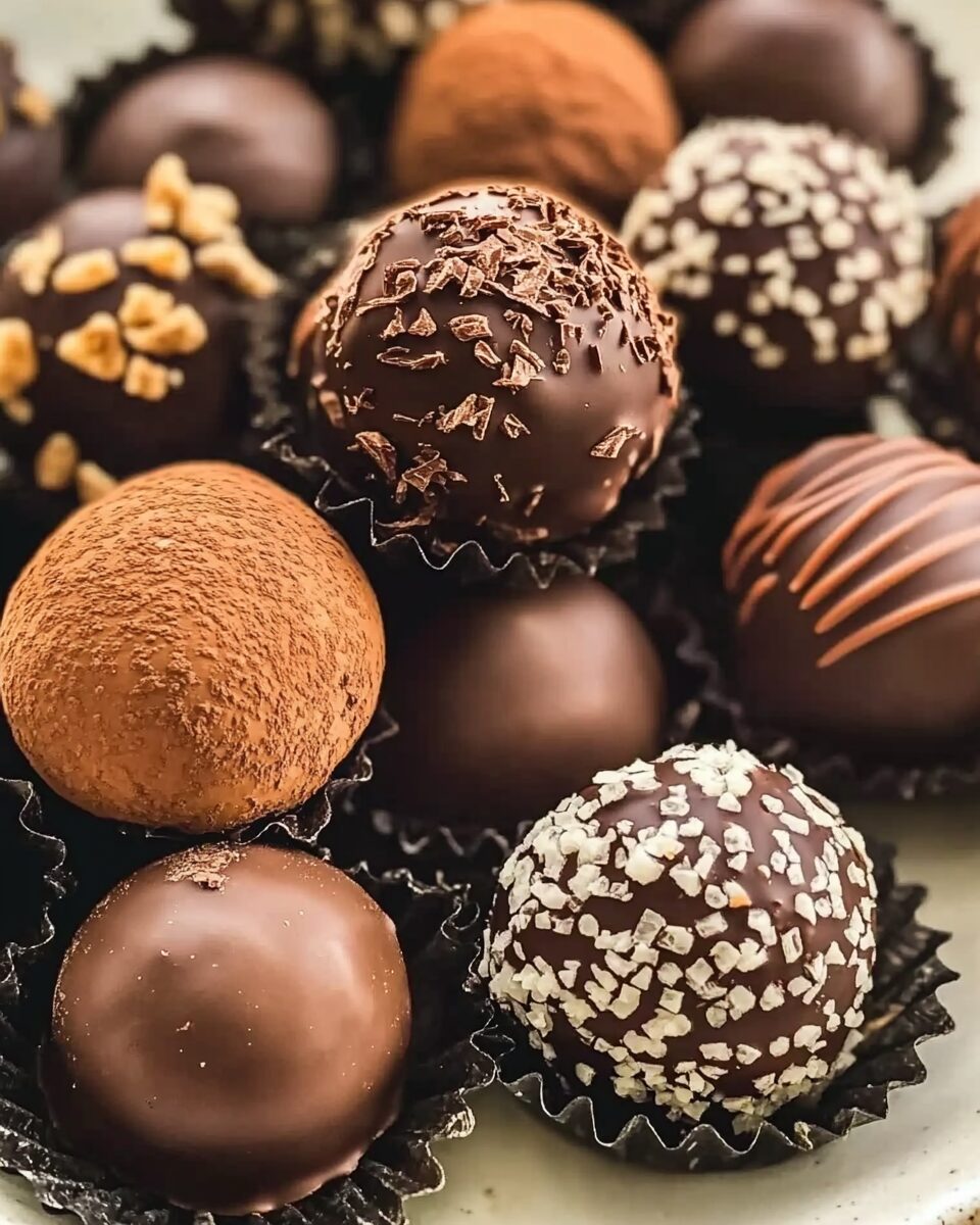 French Chocolate Truffles - Sophia Recipes