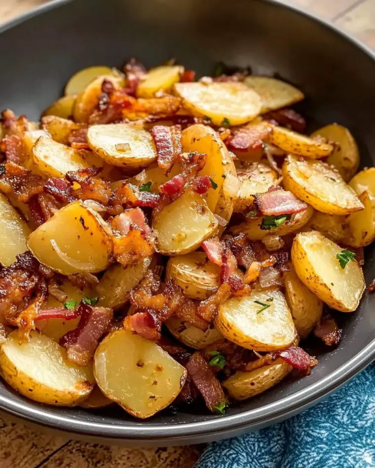 Bratkartoffeln (German Cottage Fries) - Sophia Recipes