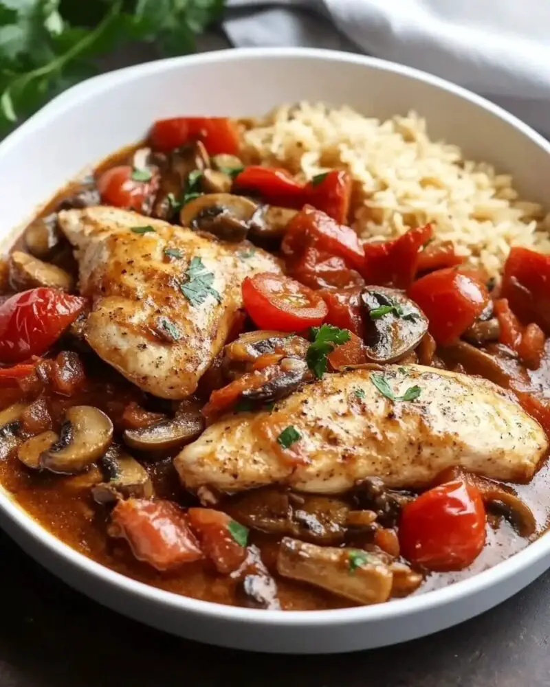 Chicken Marengo - Sophia Recipes