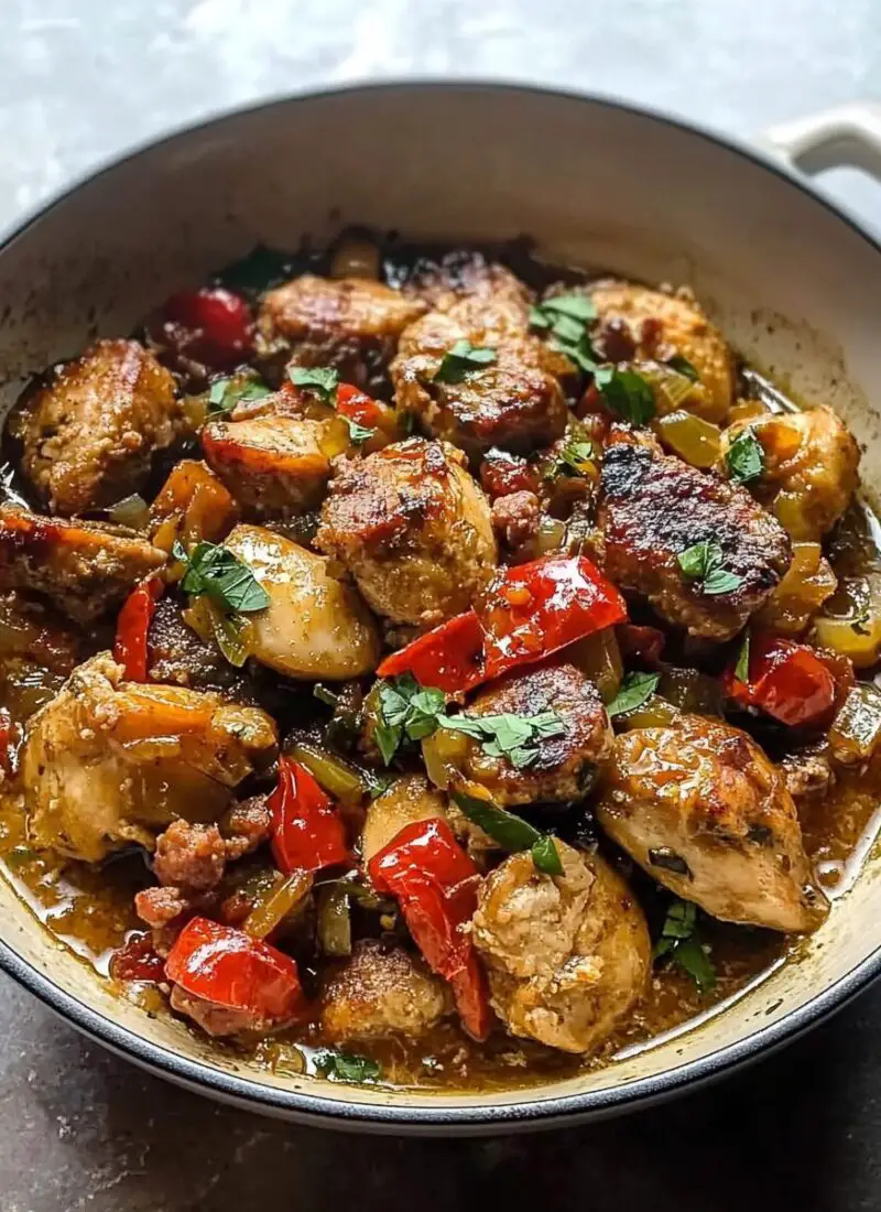 Chicken Scarpariello - Sophia Recipes