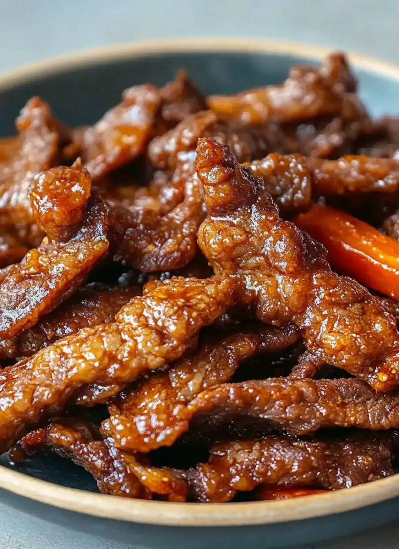 Crispy Sweet Chilli Beef - Sophia Recipes