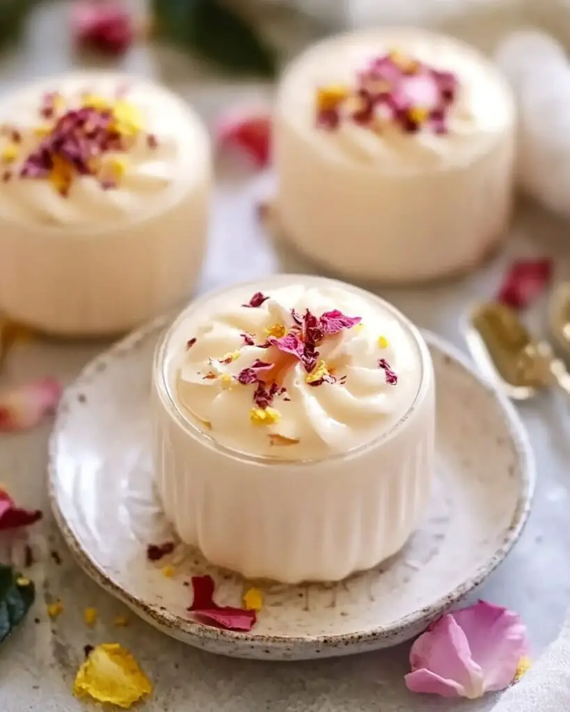Rose Milk Mousse - Sophia Recipes