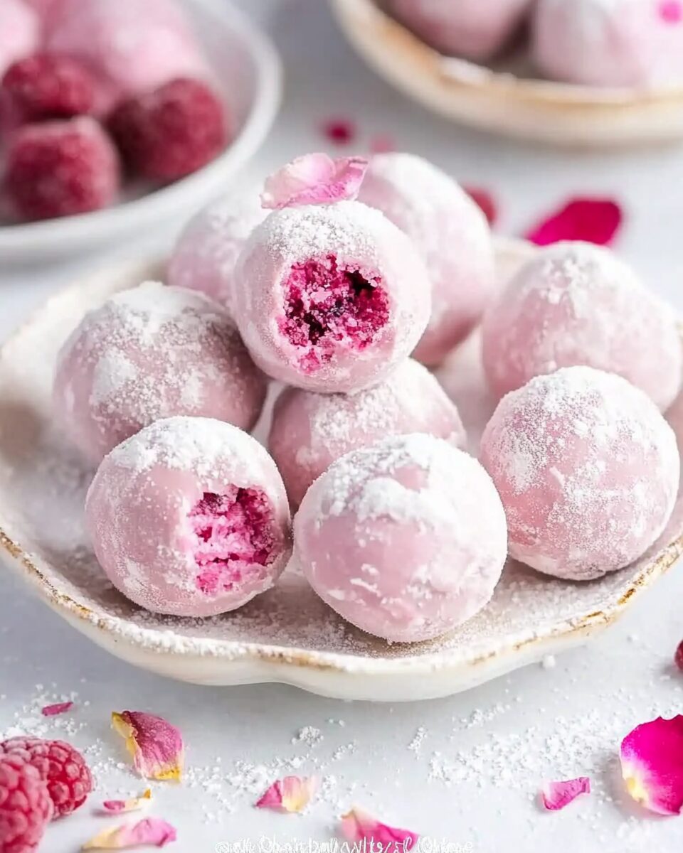 Rose Truffles - Sophia Recipes