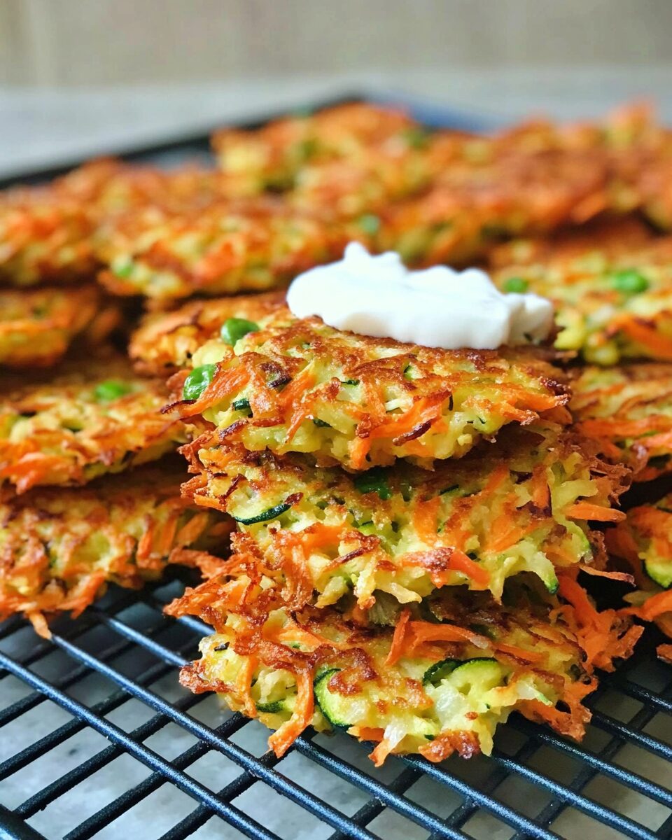 Quick and Crispy Vegetable Fritters - Sophia Recipes