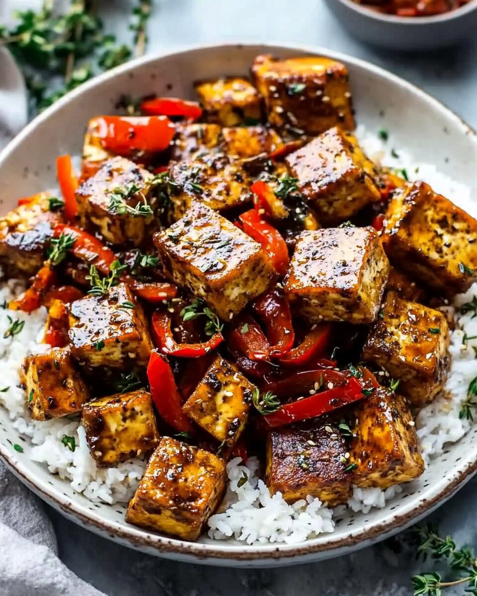 Balsamic Tofu - Sophia Recipes