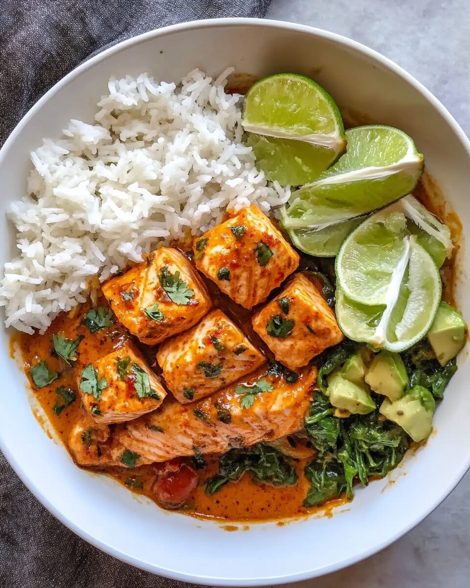 Coconut Curry Salmon - Sophia Recipes