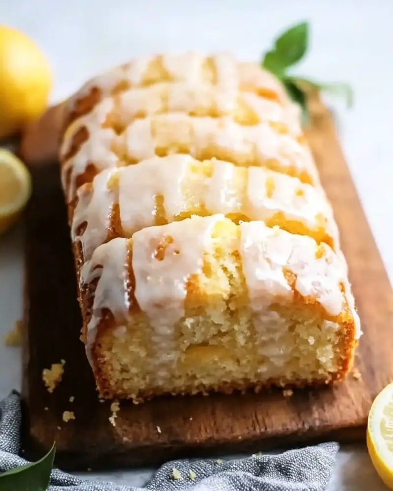 Iced Lemon Pound Cake - Sophia Recipes