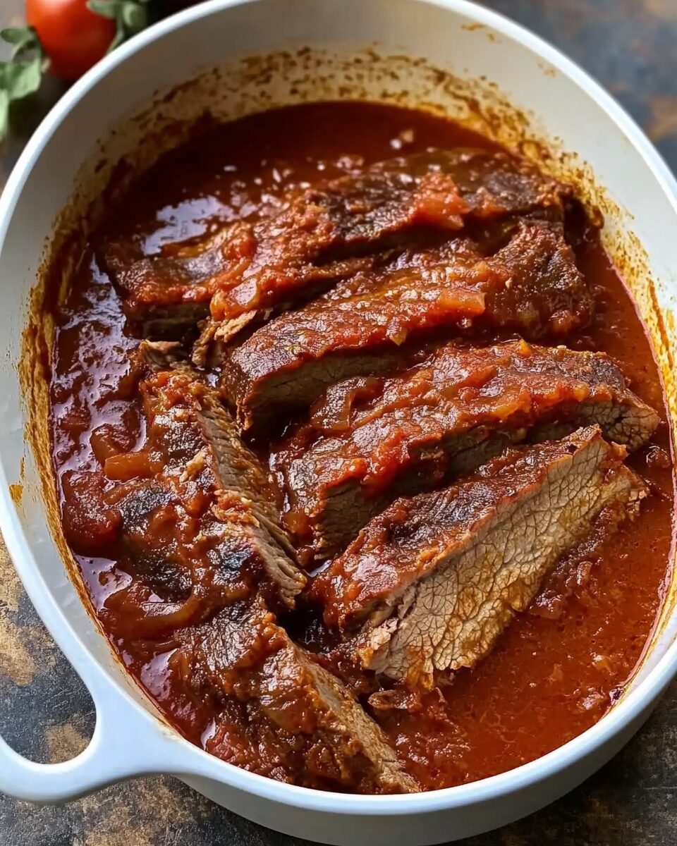 Jewish Sweet and Sour Brisket - Sophia Recipes