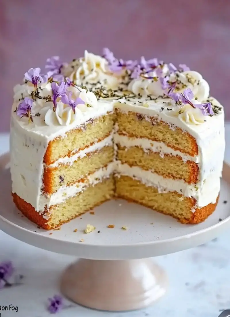 London Fog Earl Grey Tea Cake - Sophia Recipes
