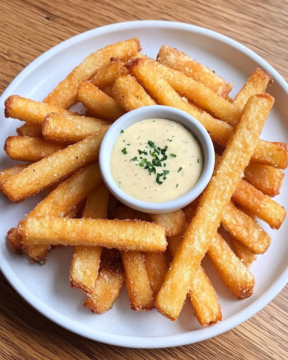 Yuca Fries with Spicy Mayo - Sophia Recipes