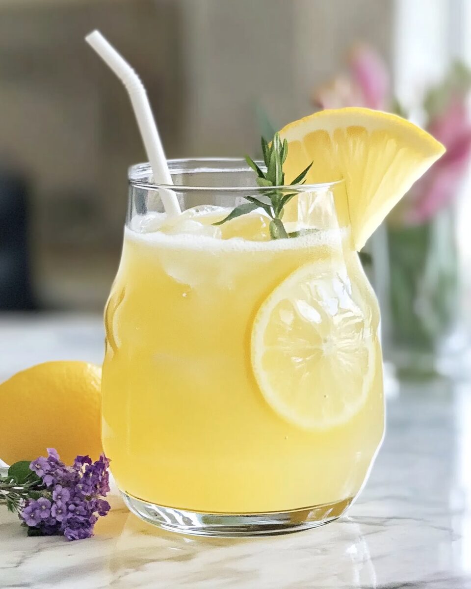 Pineapple Meyer Lemonade - Sophia Recipes