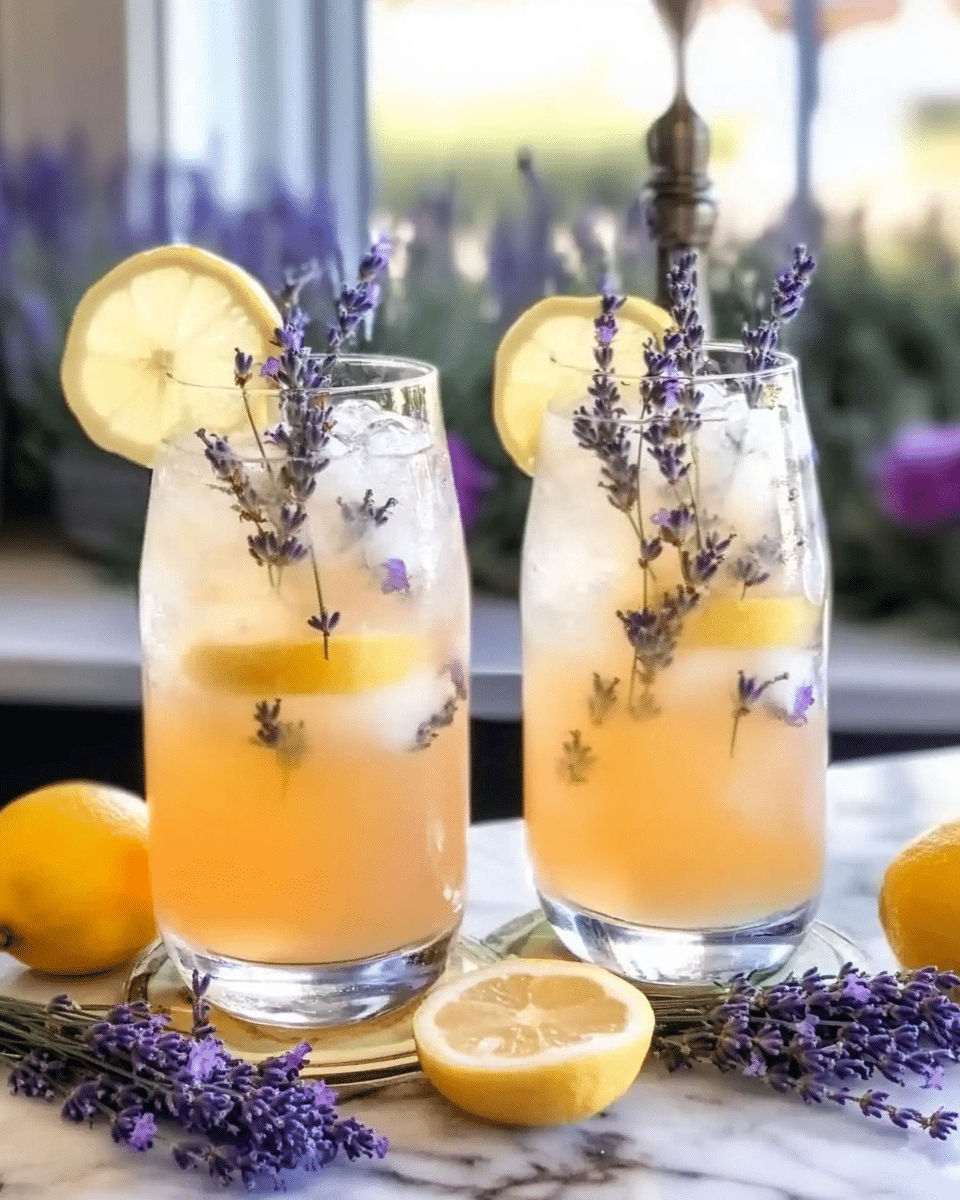 Coconut Lavender Lemonade Mocktail - Sophia Recipes