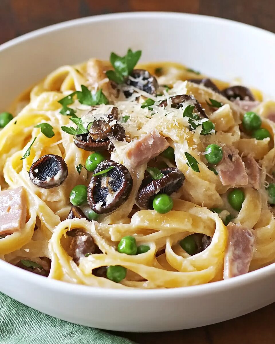 Spring Pasta with Morels, Ramps, and Peas - Sophia Recipes