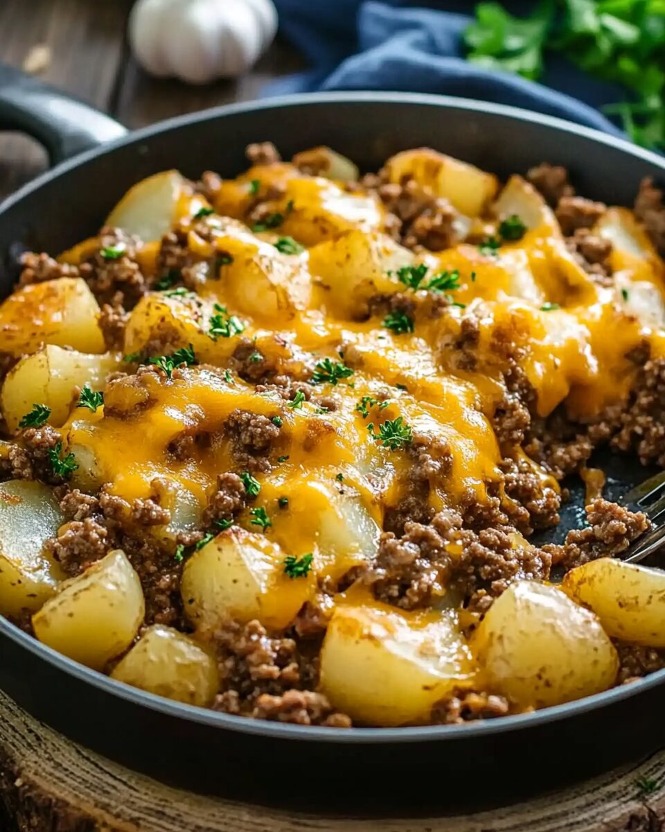 Ground Beef and Potatoes - Sophia Recipes