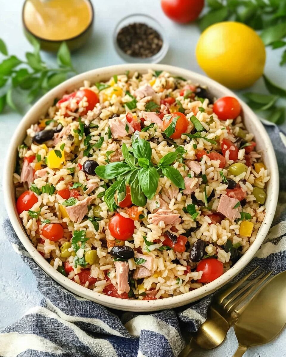 Cold Rice Salad - Sophia Recipes