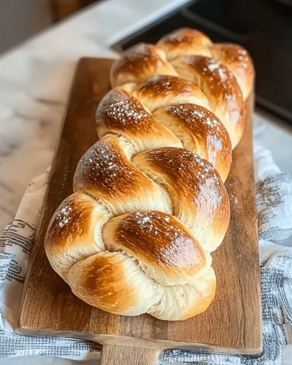 Easy Challah Bread - Sophia Recipes