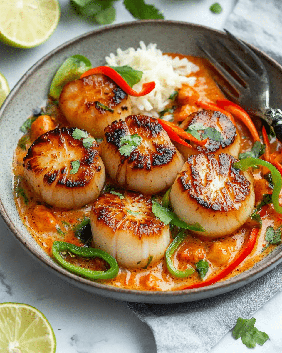Spicy Scallops - Sophia Recipes