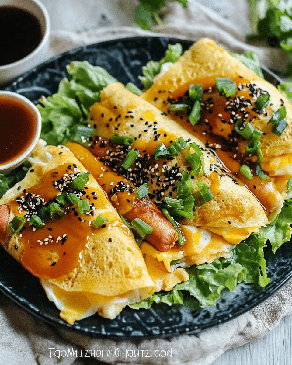 Ji Dan Bing (Chinese Breakfast Pancake, 鸡蛋饼) - Sophia Recipes